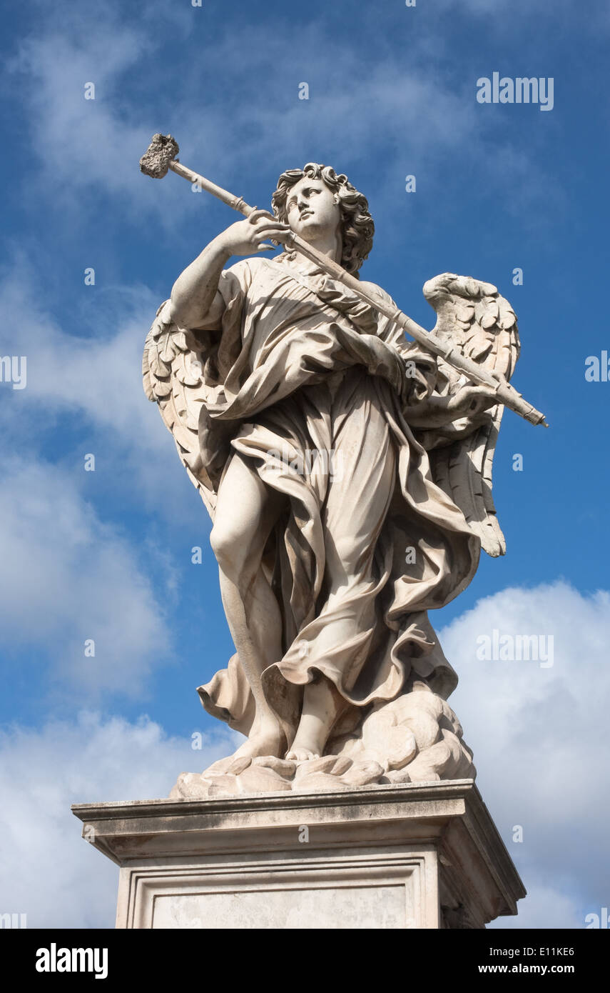 Engelsstatur, Engelsbrücke, Rom, Italien - Angel statue, Bridge of ...