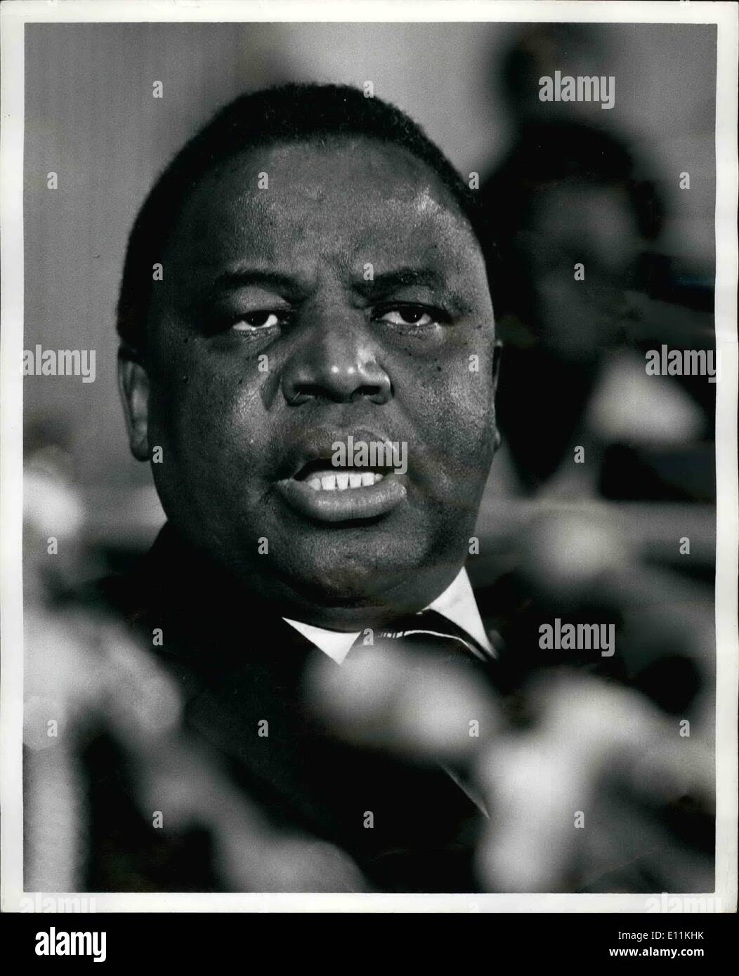 Oct. 10, 1978 - Two of the Rhodesian Internal Settlement Leaders, the ...