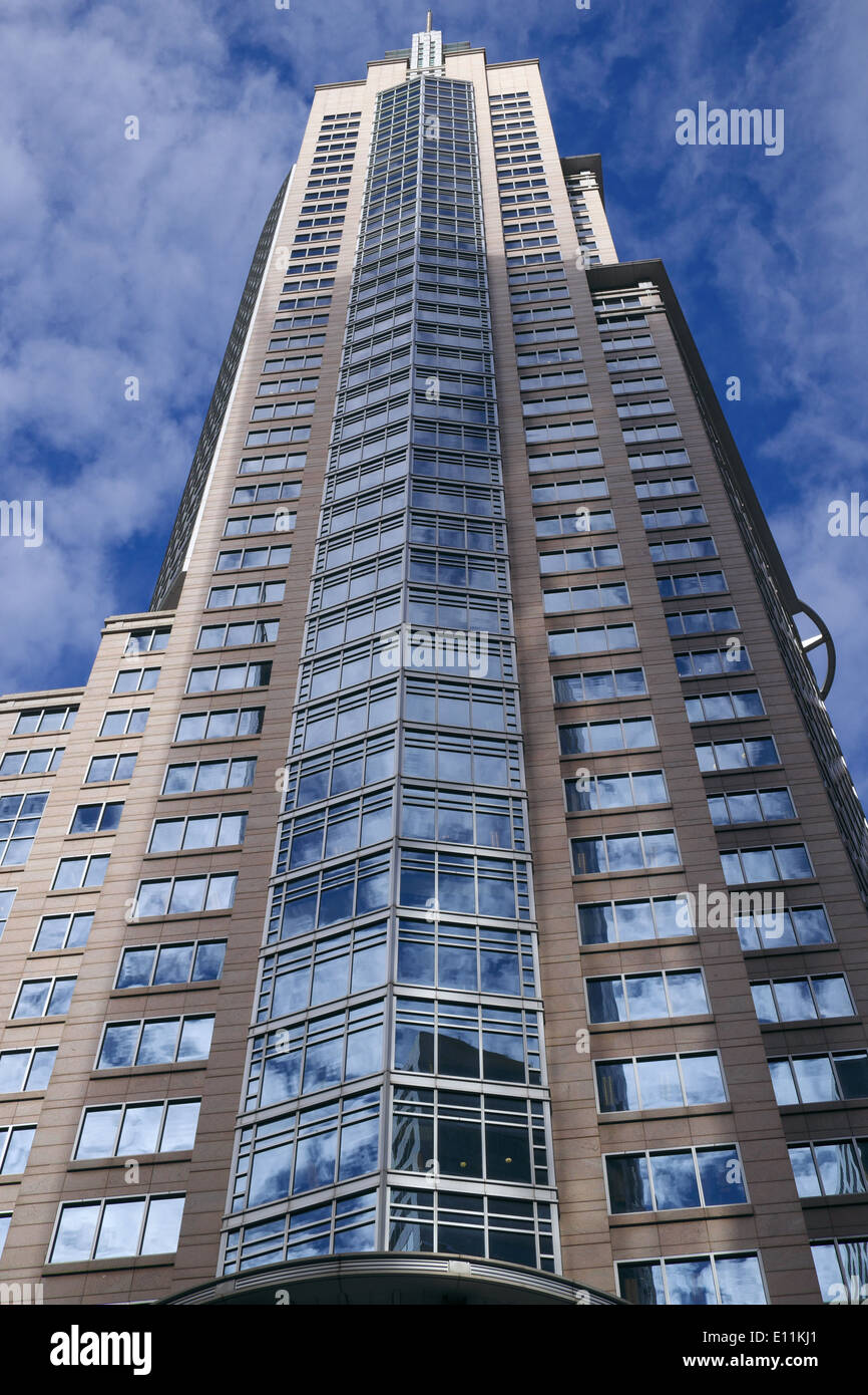 Chifley tower office building skyscraper in Sydney city centre, NSW ...