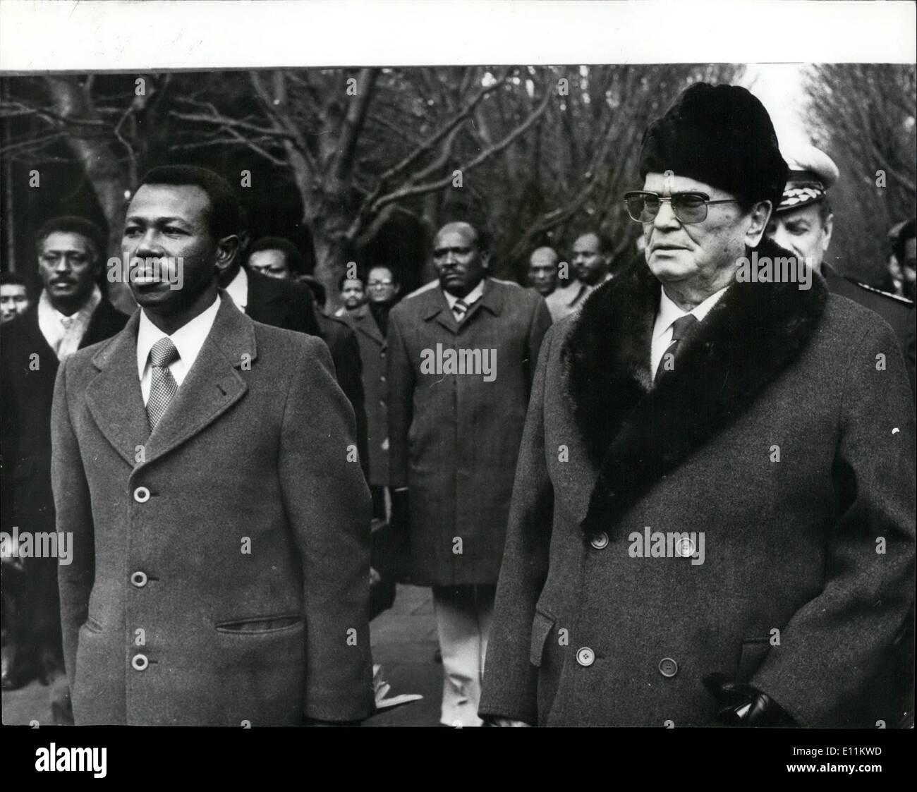 Jan. 01, 1979 - President Mengistu Of Ethiopia Visits Yugoslavia ...