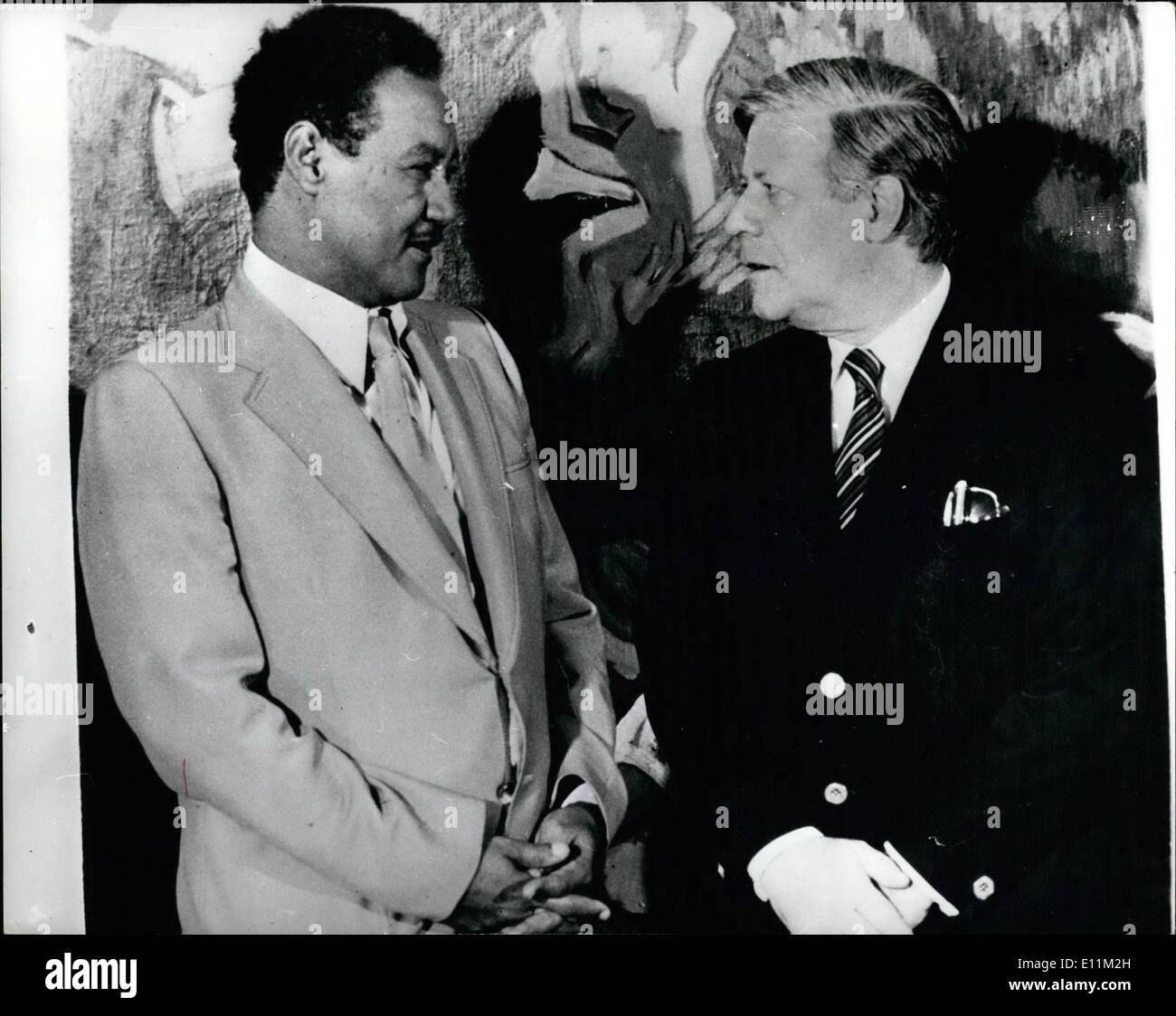 Oct. 10, 1978 - President Nimeiri Of The Sudan Visits West Germany ...