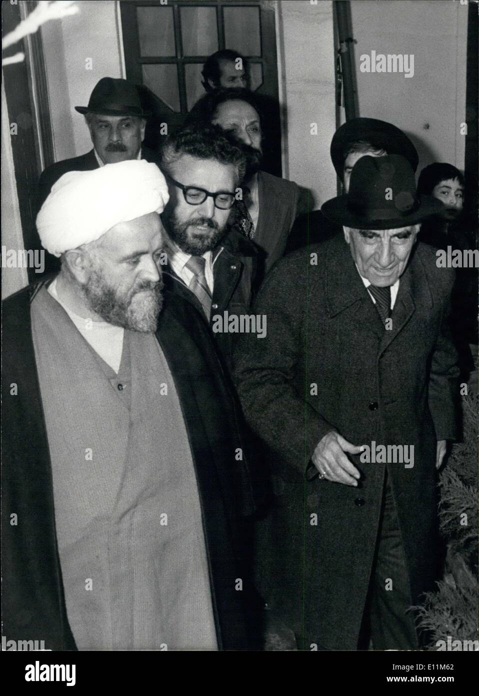 Jan. 22, 1979 - Sayed jalal Tehrani & Ayotollah Koheminy of Iran Stock ...