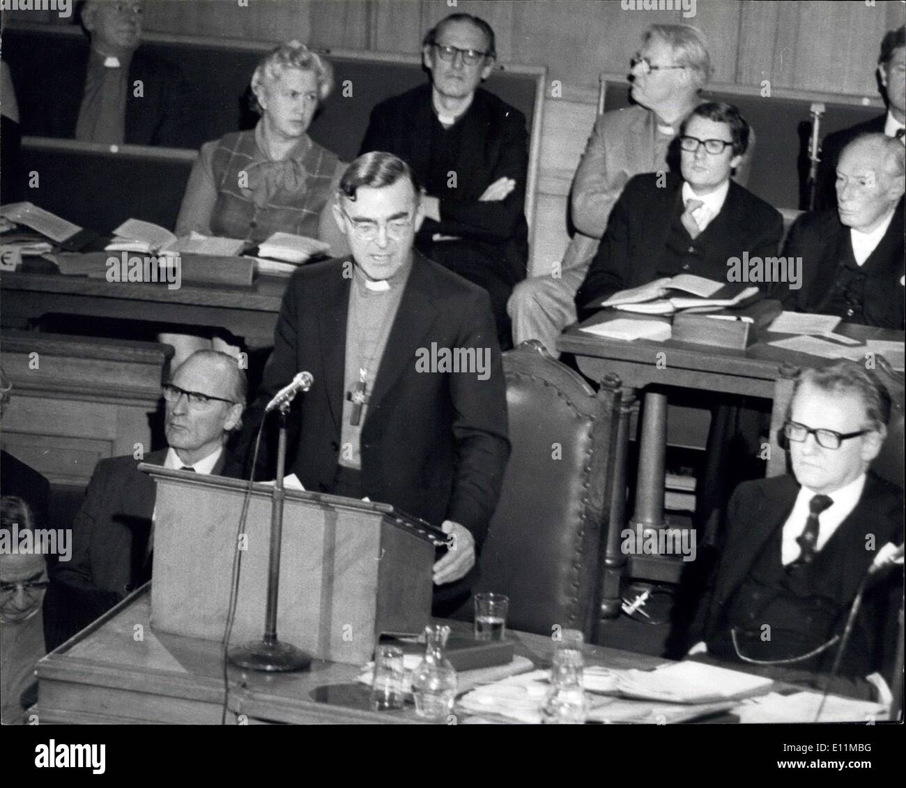 Nov. 08, 1978 - The General Synod At Church House Westminster Discuss ...
