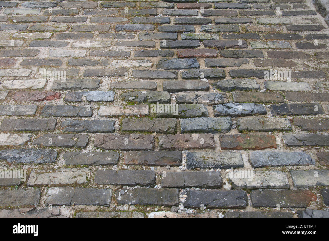 Brick road design hi-res stock photography and images - Alamy