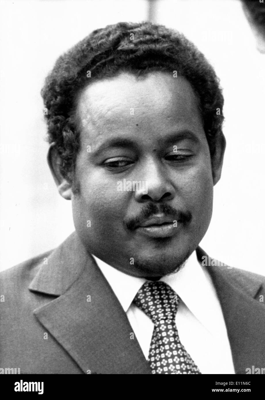 Portrait of politician Mohamed Warsame Ali Stock Photo - Alamy