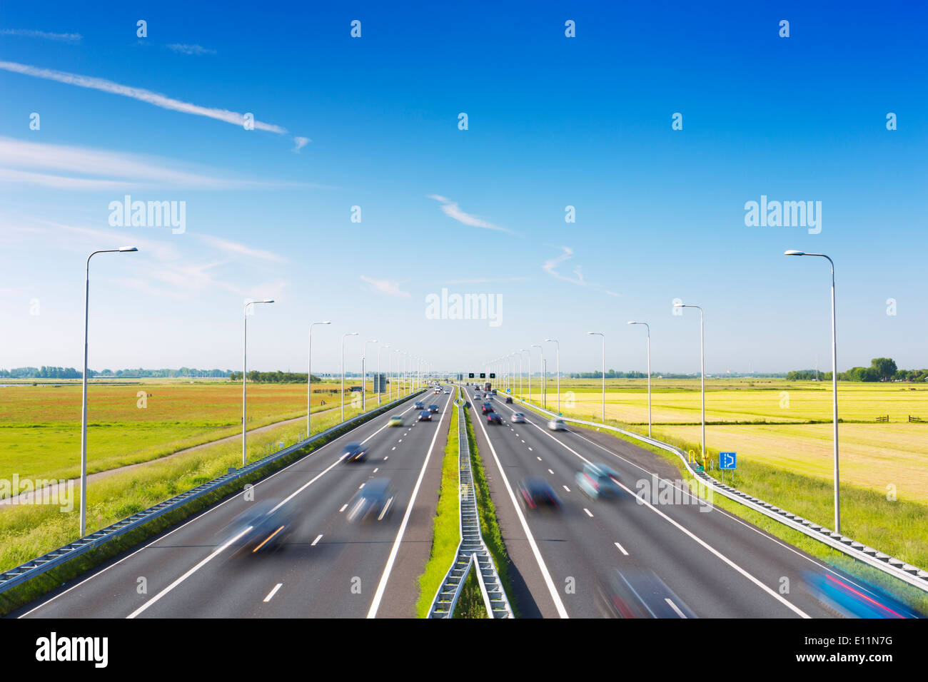 Truck cars highway road trucks hi-res stock photography and images - Alamy