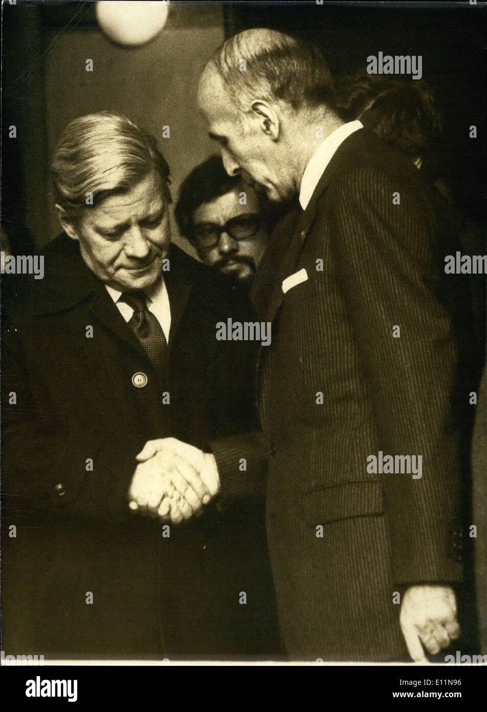 Mar. 20, 1979 - Chancellor Helmut Schmidt and President Giscard d ...