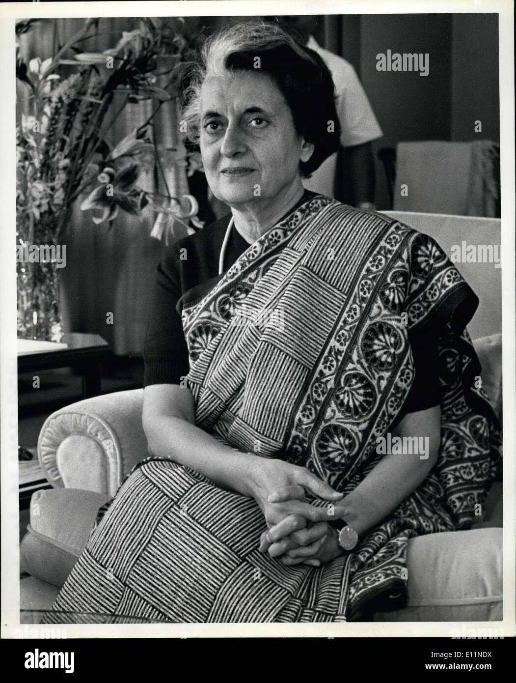 1979 indira gandhi hi-res stock photography and images - Alamy