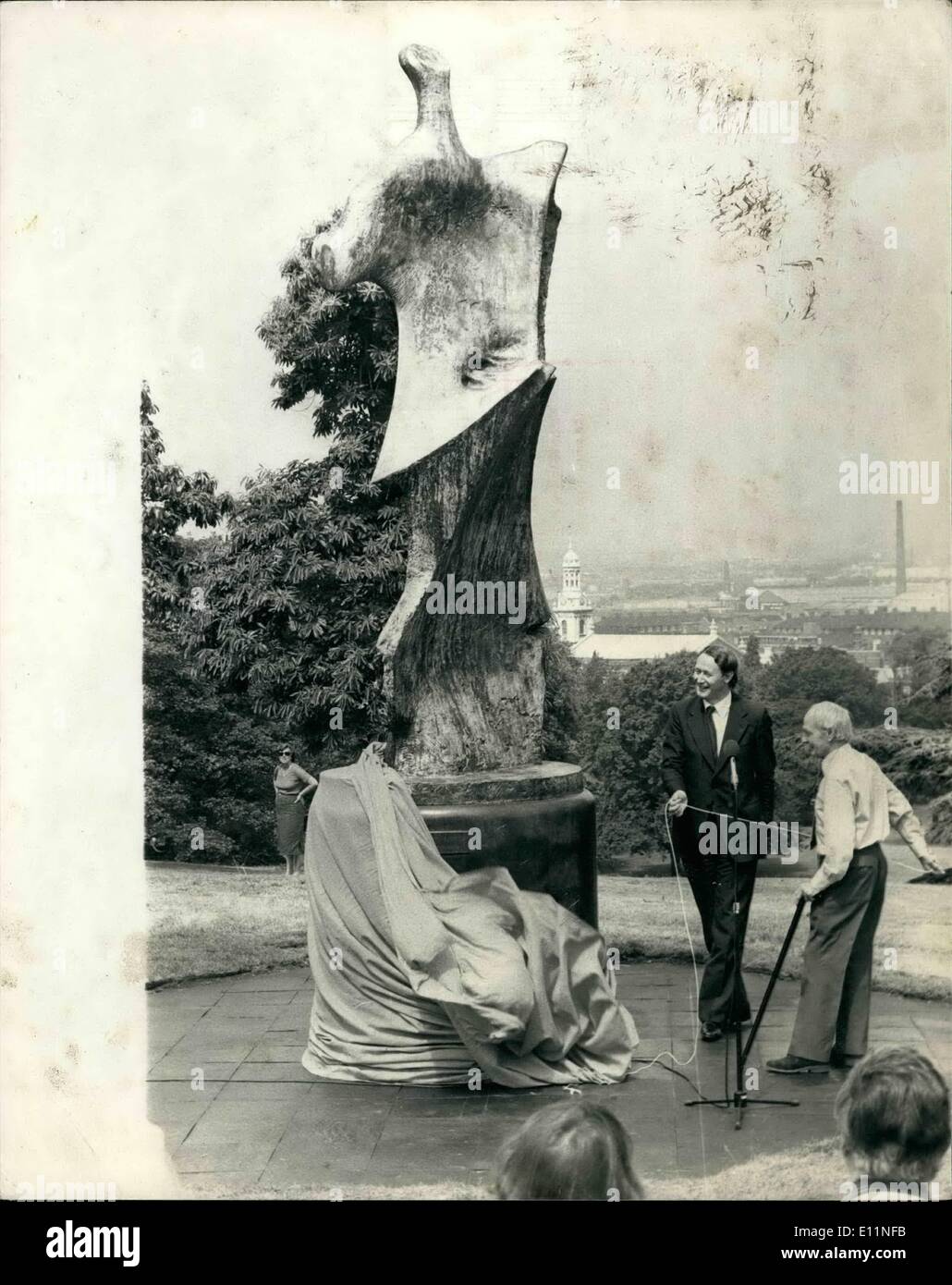 Jul. 07, 1979 - HENRY MOORE COMES TO GREENWICH PARK At a ceremony in ...