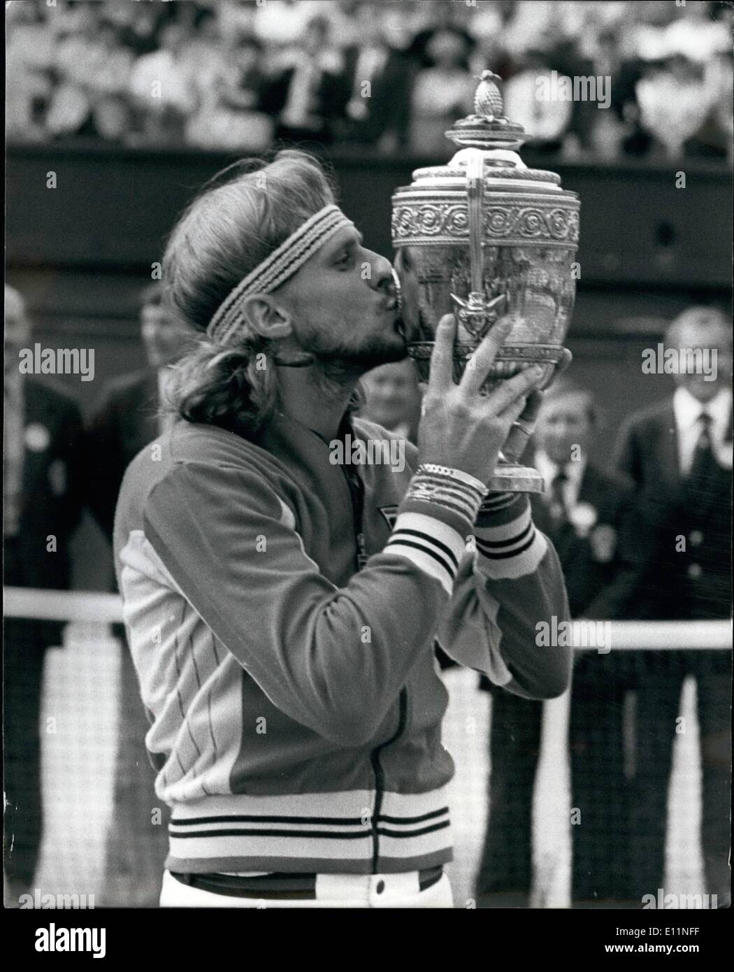 Jul. 07, 1979 - Bjorn Borg Win Wimbledon For the Fourth Time In A Row ...