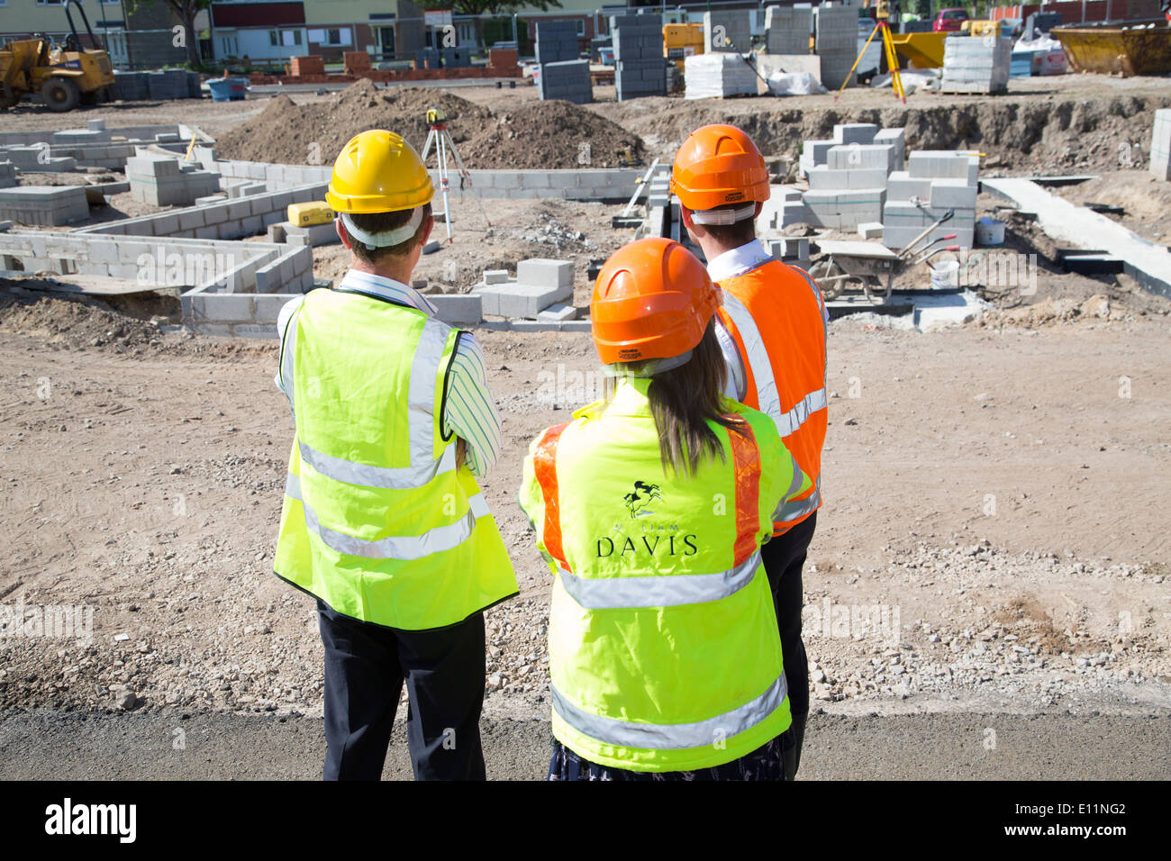 Construction Manager Working