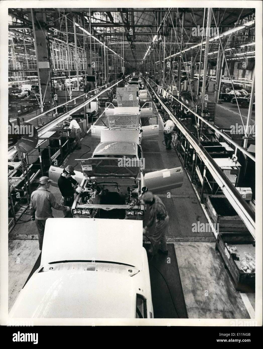 Apr. 04, 1979 - Tuesday, April 10th, 1979. Nissan Motors Oppama Plant ...