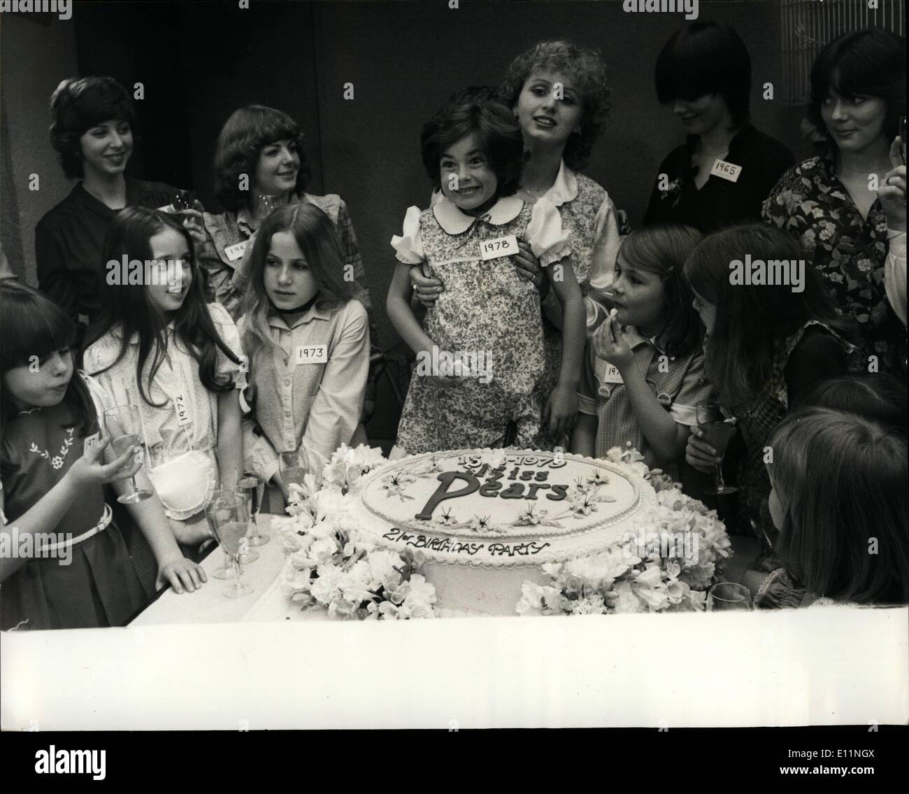 Apr. 04, 1979 - Miss Pears 21st Birthday Party Celebration; Miss Pears ...