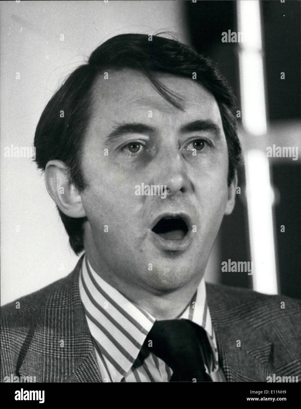 Apr. 04, 1979 - LIBERAL PARTY PRESS CONFERENCE. PHOTO SHOWS: Mr David ...