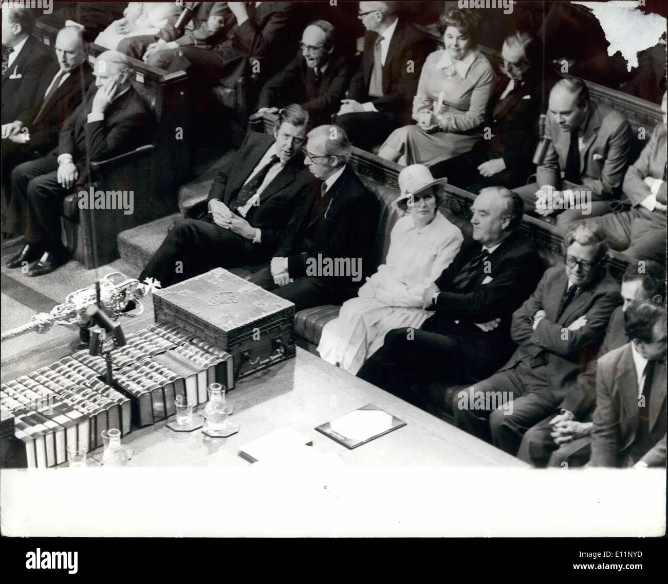 Thatcher with the queen 1979 hi-res stock photography and images - Alamy