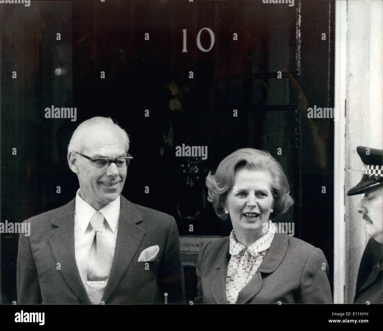 Margaret thatcher 1979 downing hi-res stock photography and images - Alamy