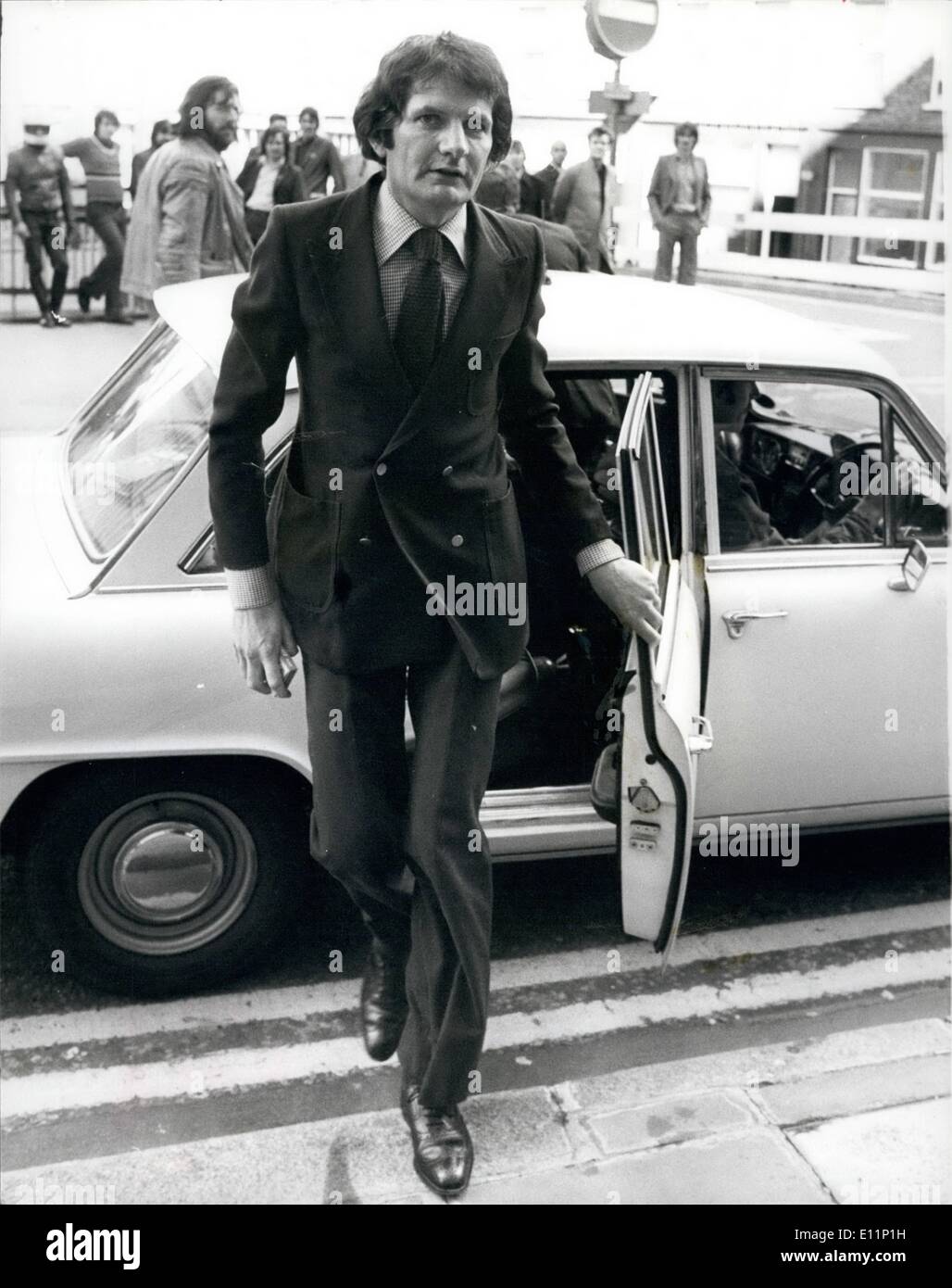 May 05, 1979 - Jeremy Thorpe trial at the Old bailey. Photo shows ...