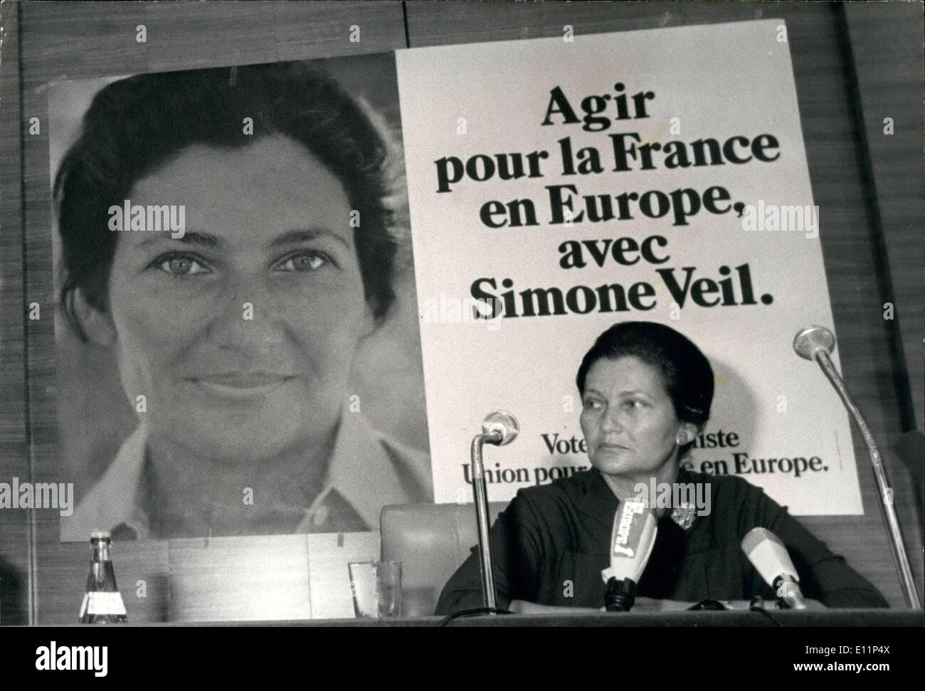1979 simone veil hi-res stock photography and images - Alamy