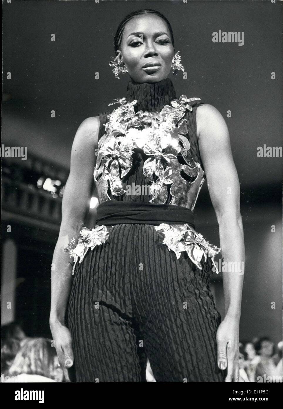 Jul. 26, 1979 - Paco Model Rabanne Haute-Couture Fall-Winter Collection ...