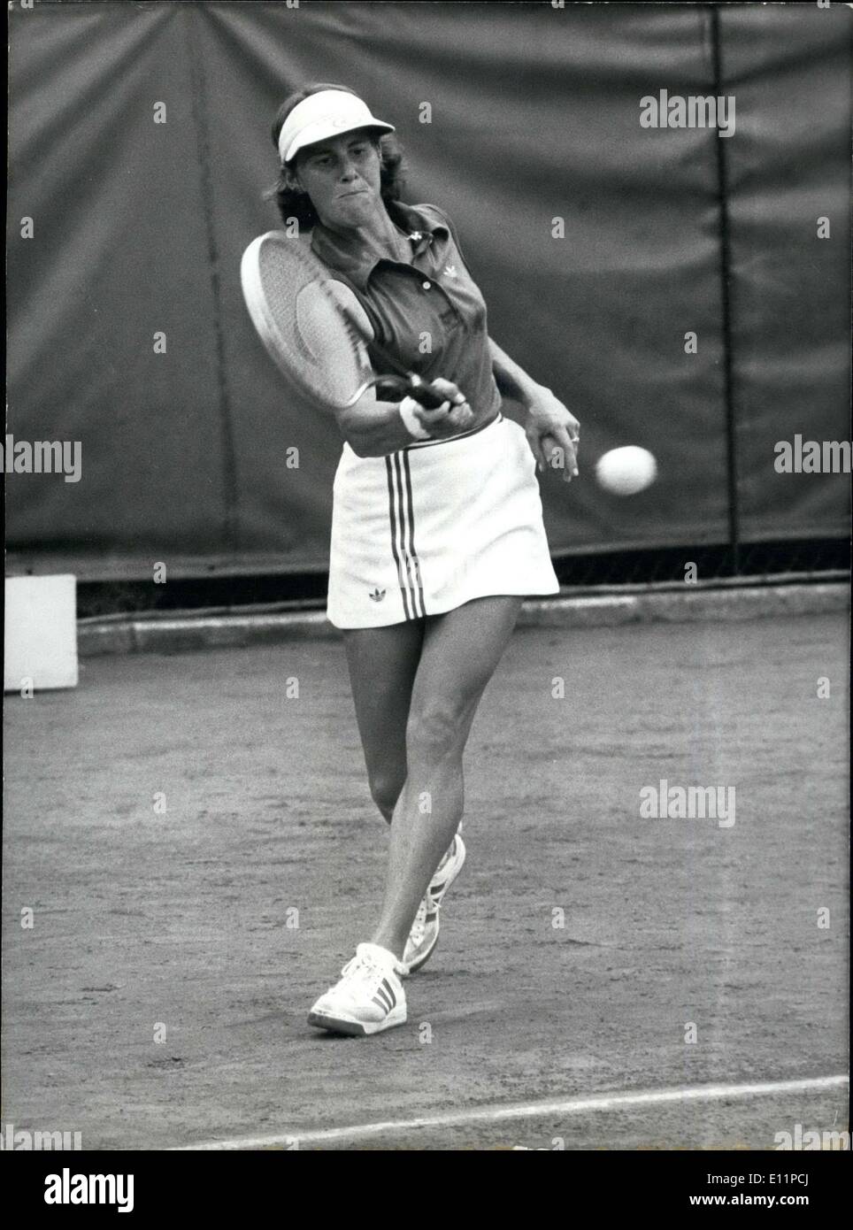 May 31, 1979 - American Kate Latham in Action Stock Photo - Alamy