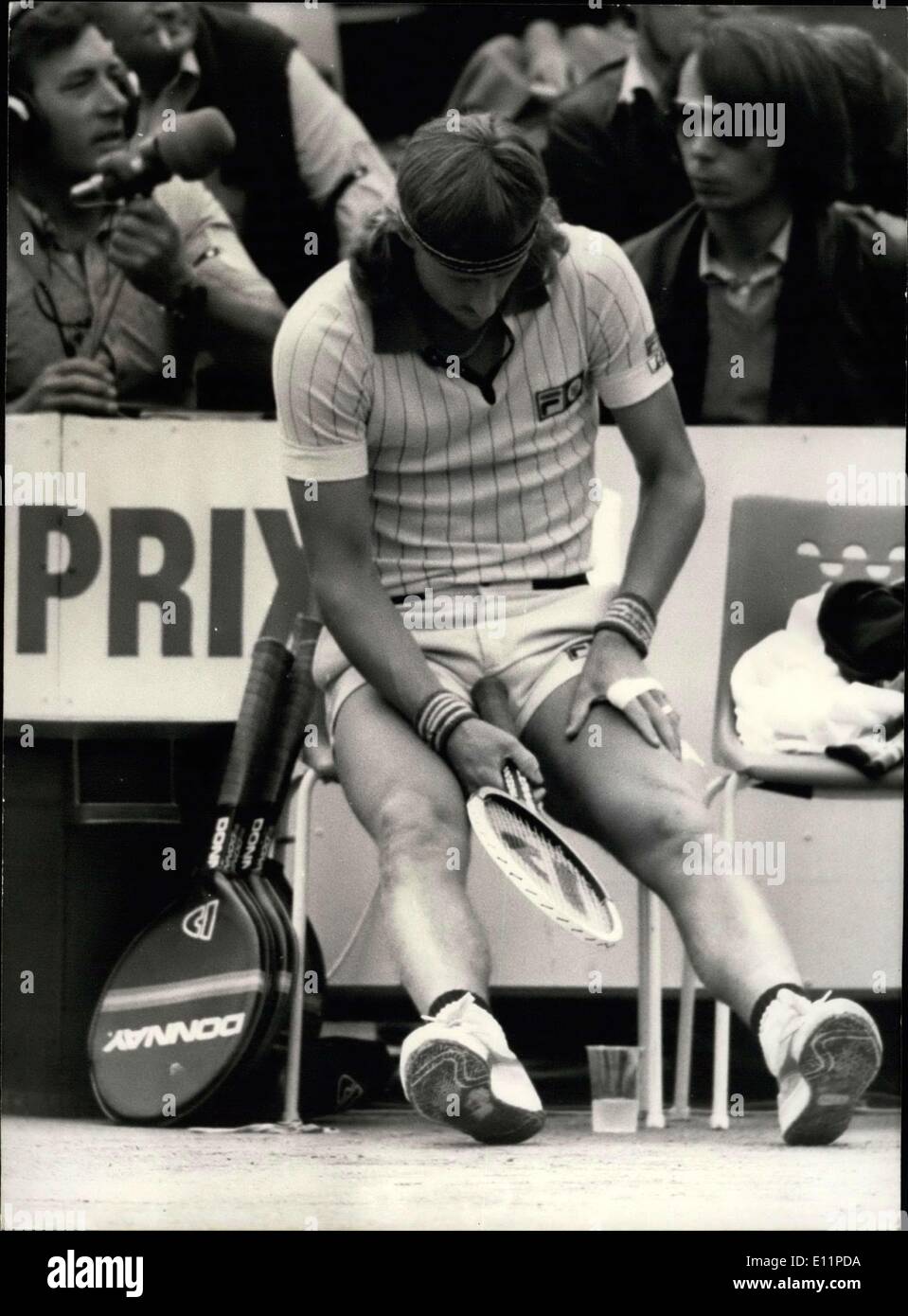 Bjorn borg french open hi-res stock photography and images - Alamy