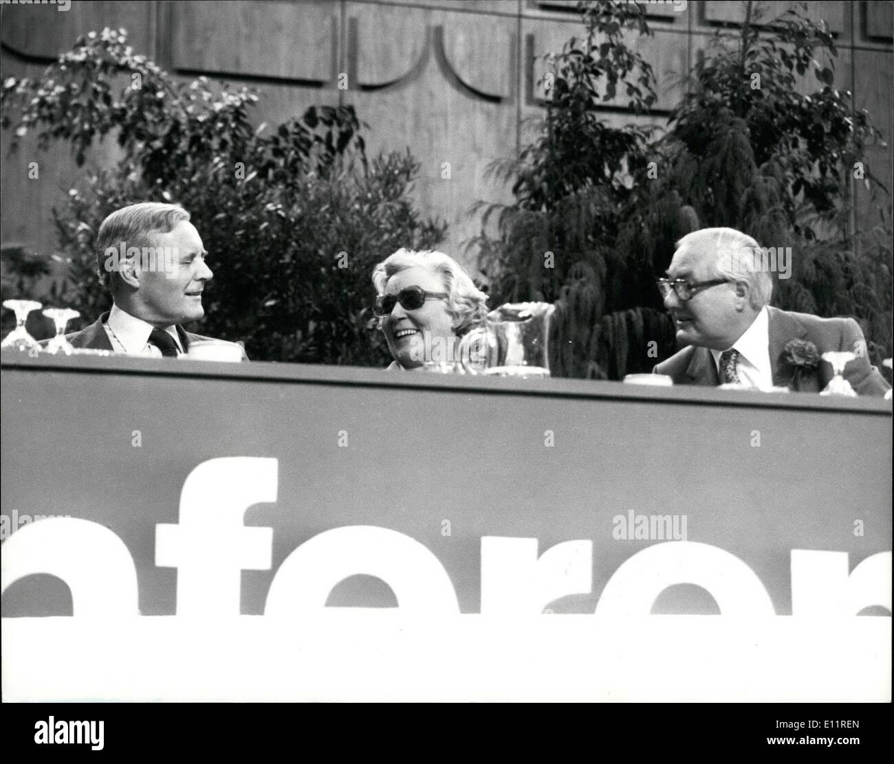 Oct. 10, 1979 - Labour Party Conference At Brighton. Photo shows ...