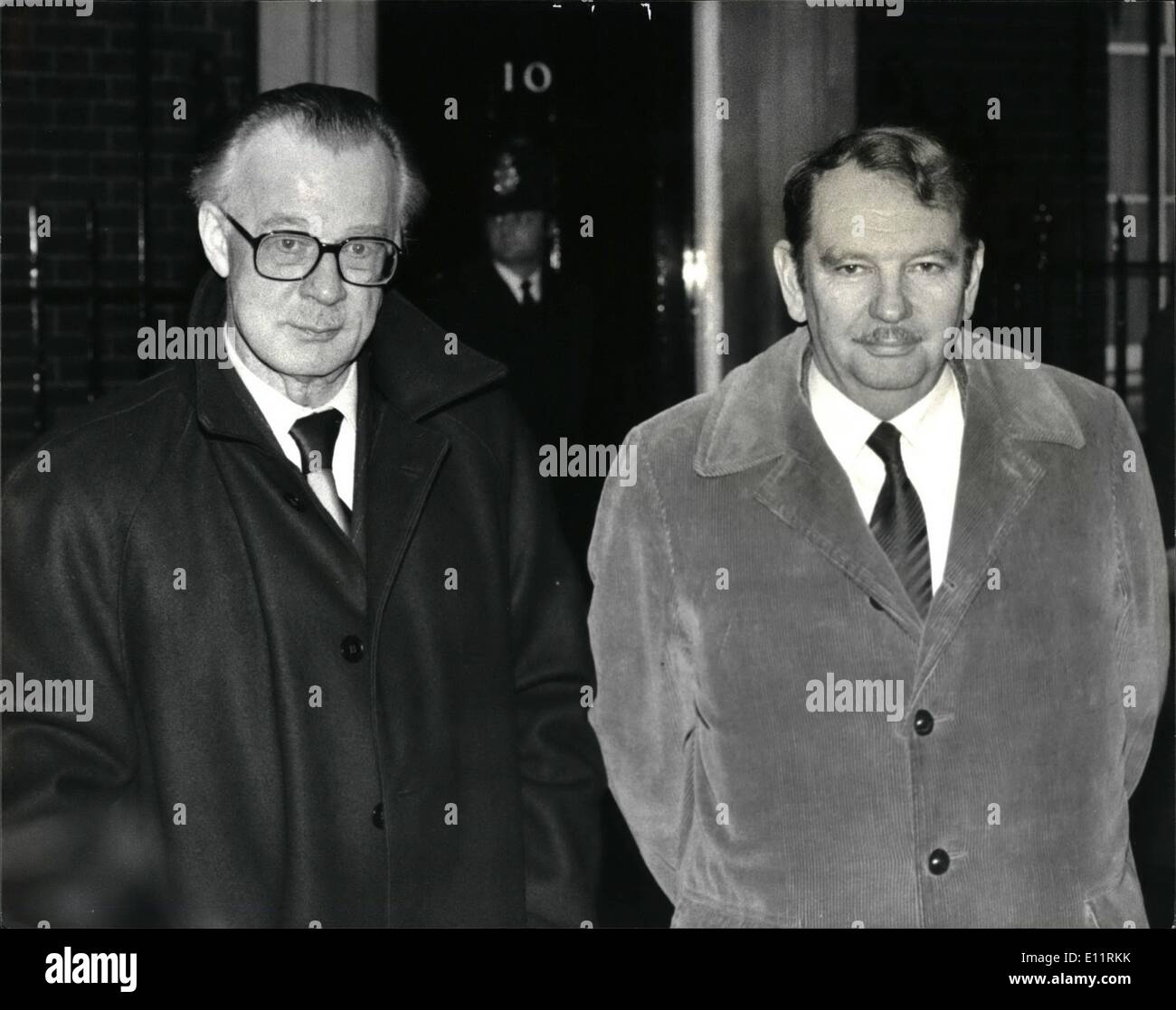 Jan. 01, 1980 - British steel chairman Sir Charles Villiers calls on ...