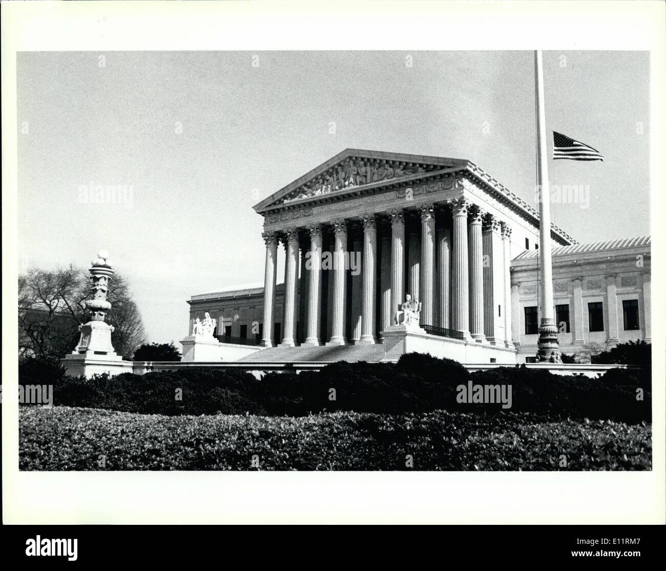 Jan. 01, 1980 - The Supreme Court Building Stock Photo - Alamy