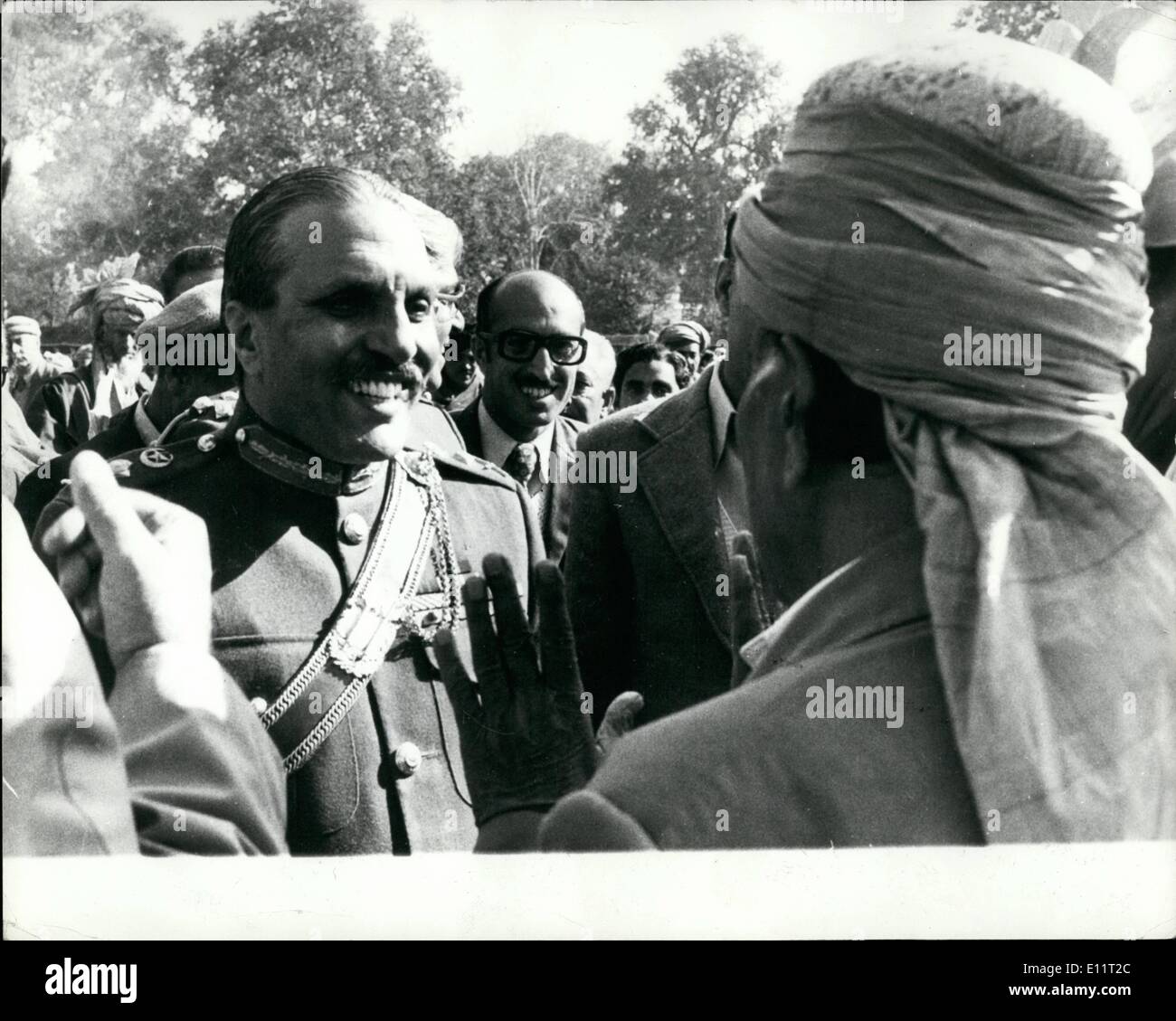 Feb. 02, 1980 - President Zia Ul Haq of Pakistan at Rally of Tribal ...
