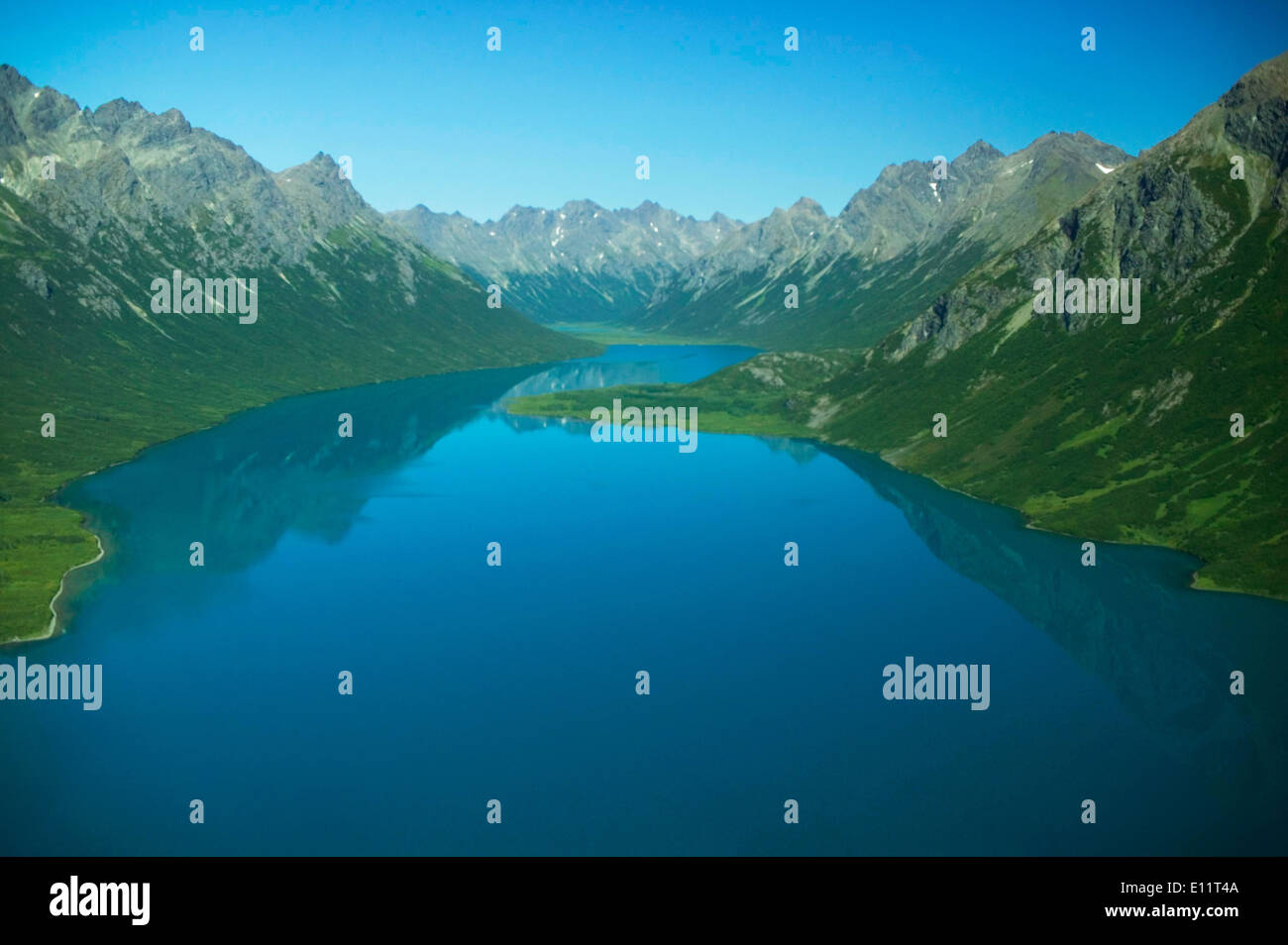 This image represents an example of environmental study or ecological ...