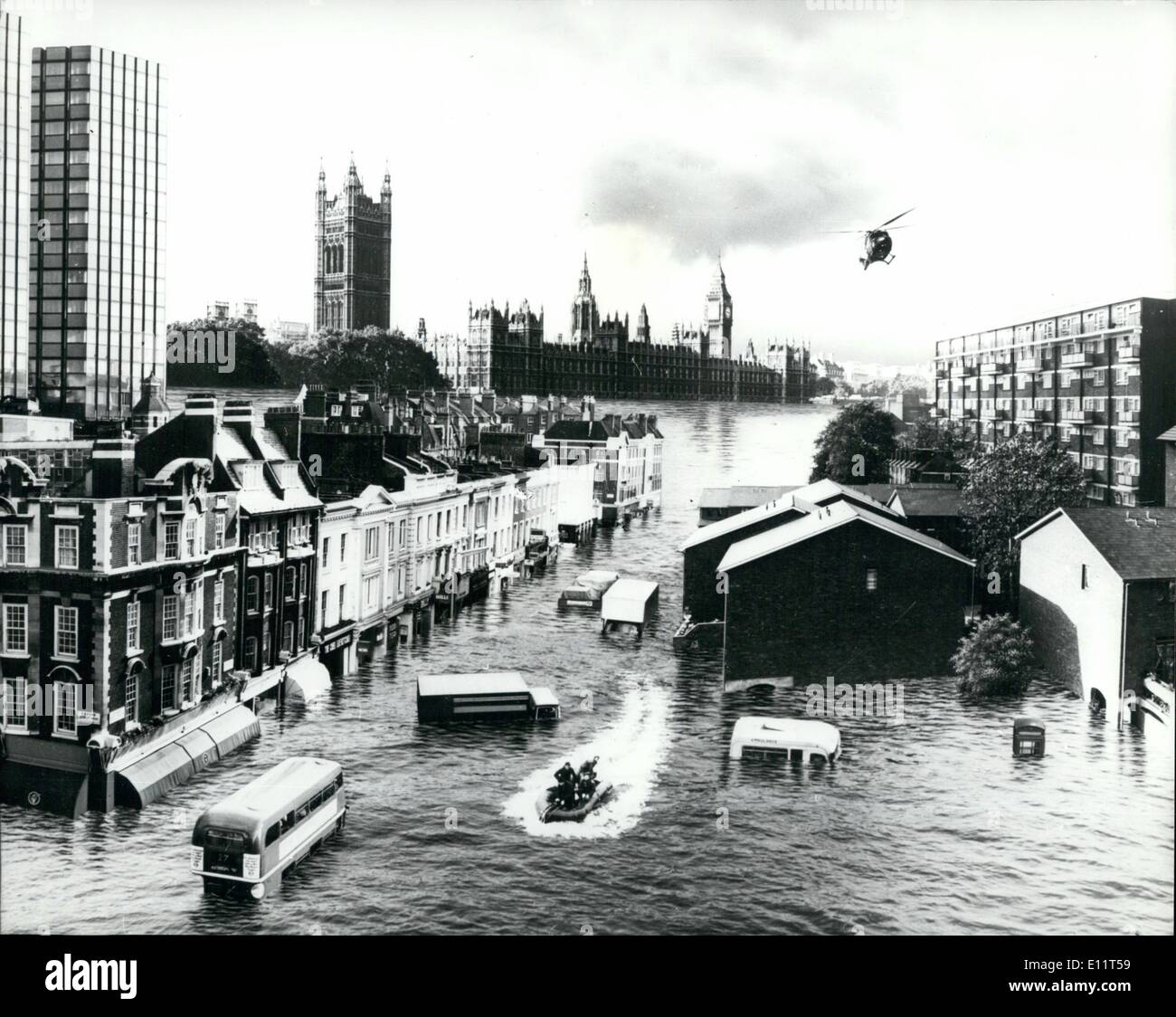 Nov. 11, 1979 - London Flood Warning: An Impression of What London ...