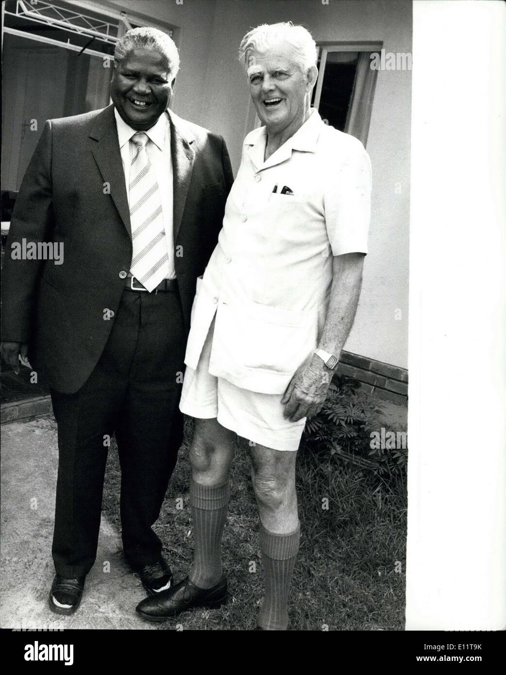 Bailed garfield todd meets joshua nkomo hi-res stock photography and ...