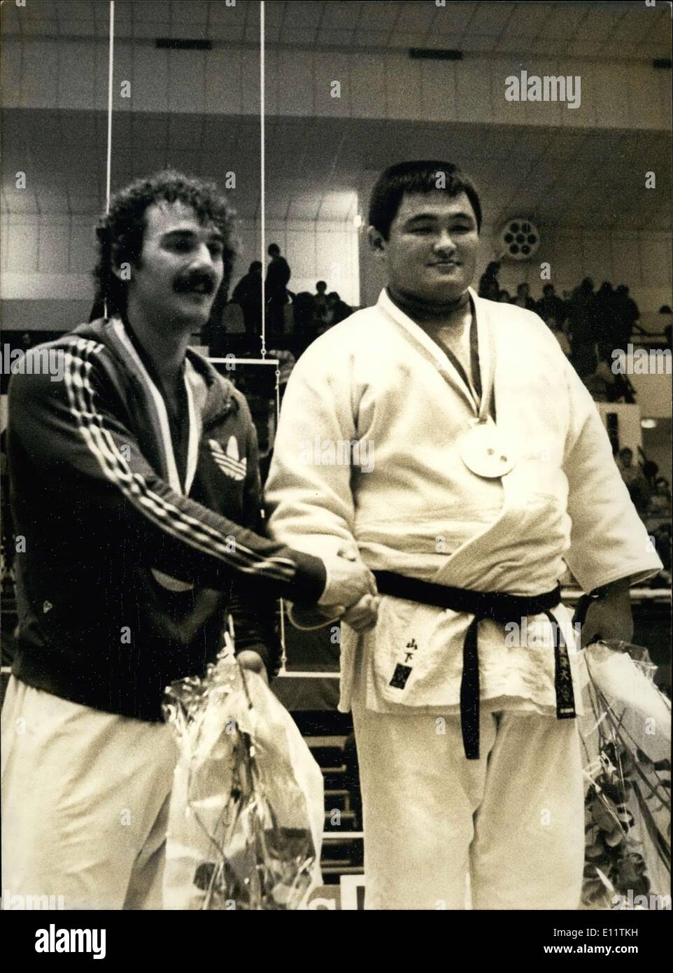 Dec. 07, 1979 - The judo championships were held at Pierre de Coubertin ...