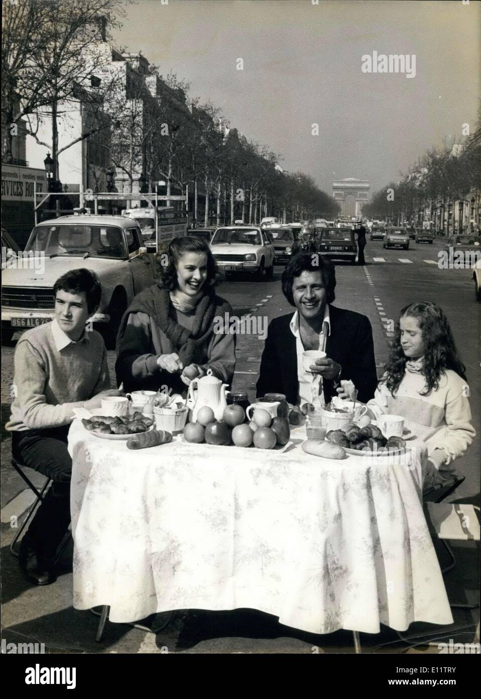 Mar. 24, 1980 - On occasion of the opening of a bakery and sweet shop ...