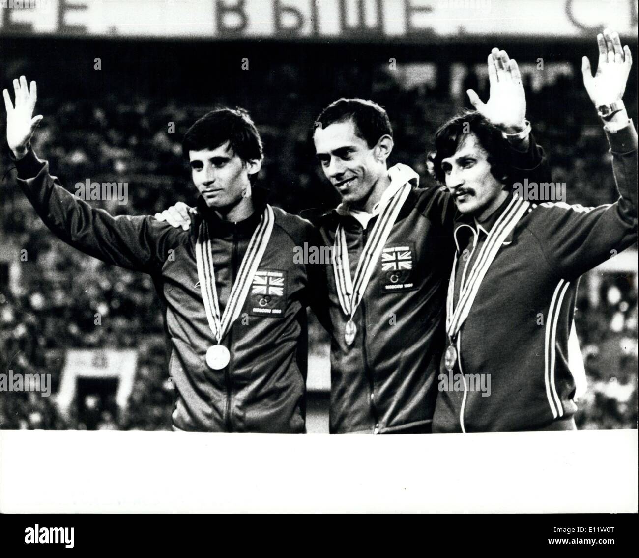 Jul. 09, 1980 - Moscow Olympics Steve Ovett Wins 800 Meters Final ...