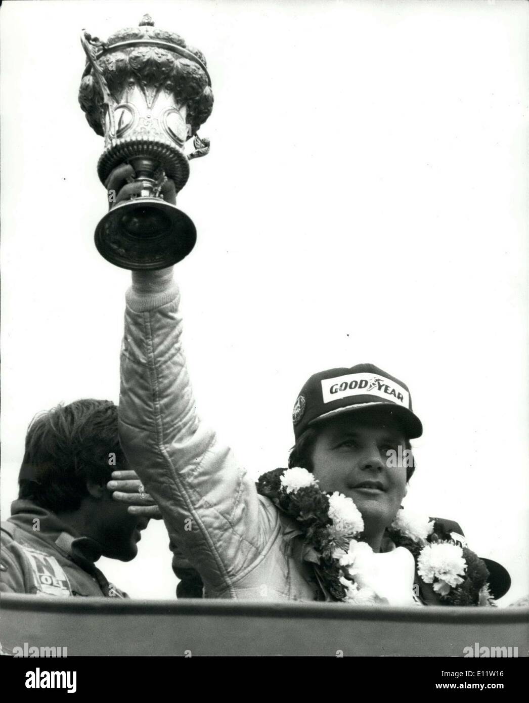 Jul. 14, 1980 - ALAN JONES WINS THE BRITISH GRAND PRIX AT BRANDS HATCH ...