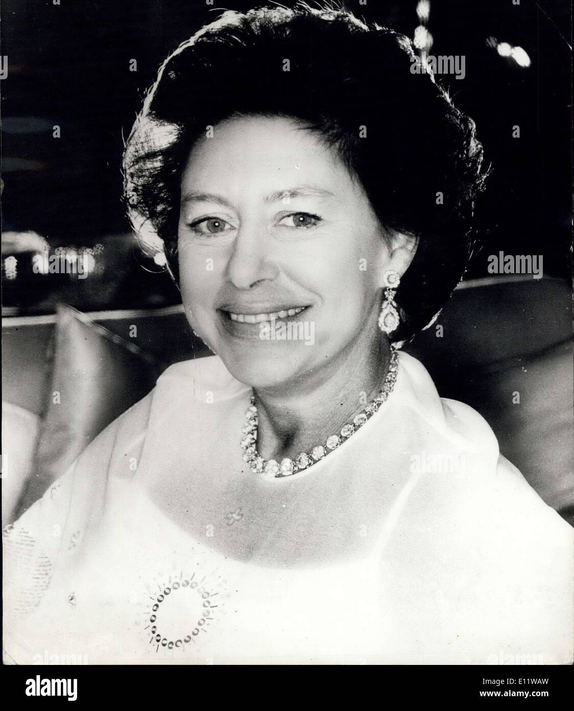 Aug. 21, 1980 - Princess Margaret .50. Princess Margaret celebrates her ...