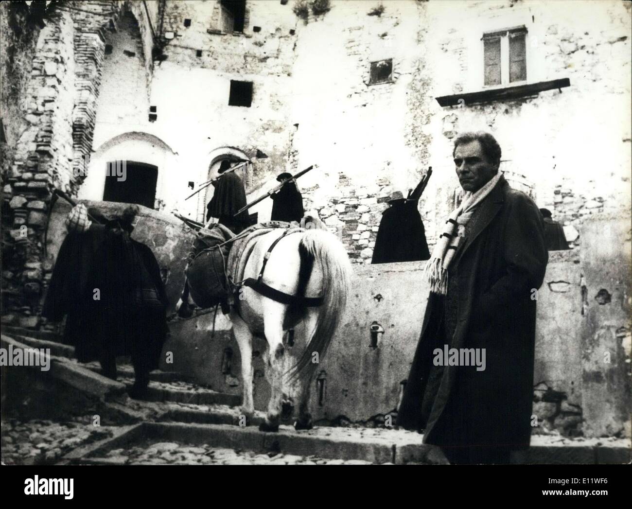 May 09, 1980 - Italian Actor Gian Maria Volonte in ''Christ Stopped at ...