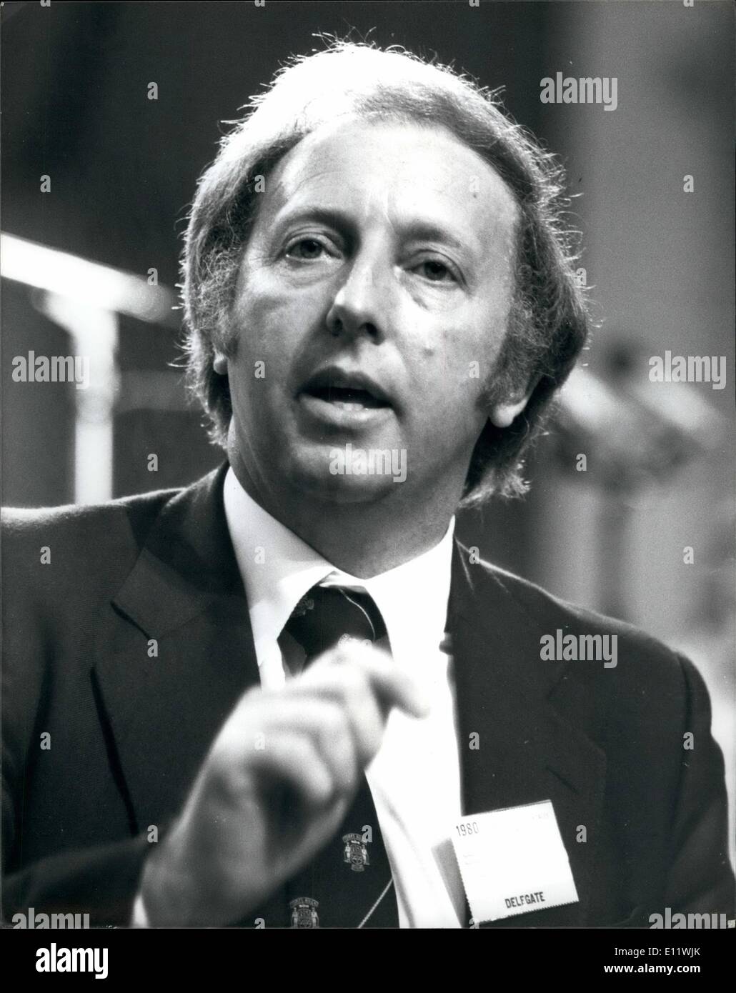 Sep. 09, 1980 - TUC Cogress at Brighton:- Photo Shows Arthur Scargill ...