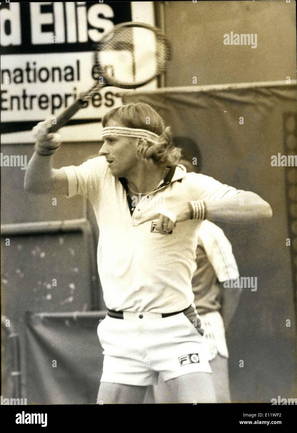 Bjorn borg french open hi-res stock photography and images - Alamy