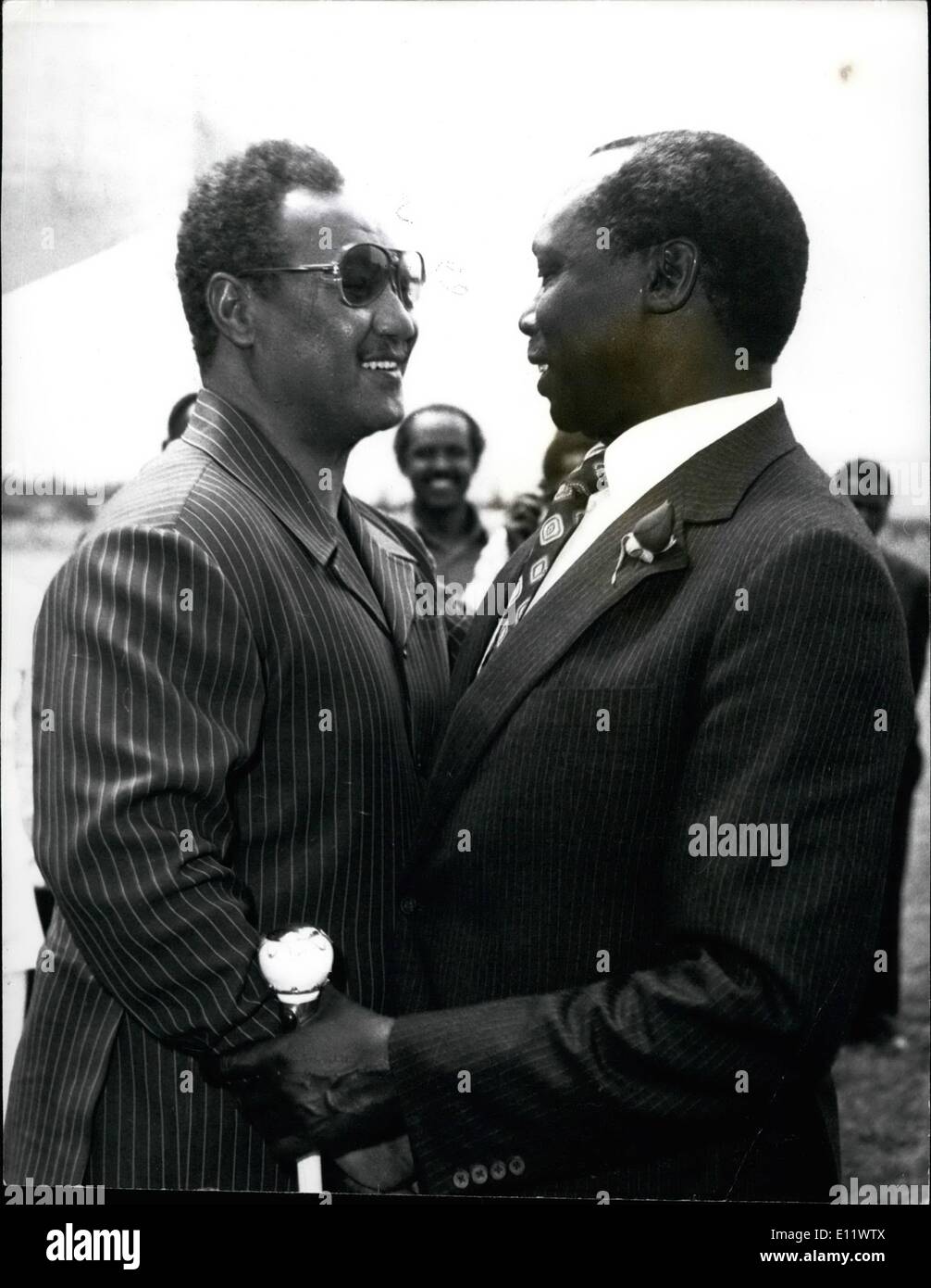 Jun. 06, 1980 - President Moi Greets President Numeiry. President ...