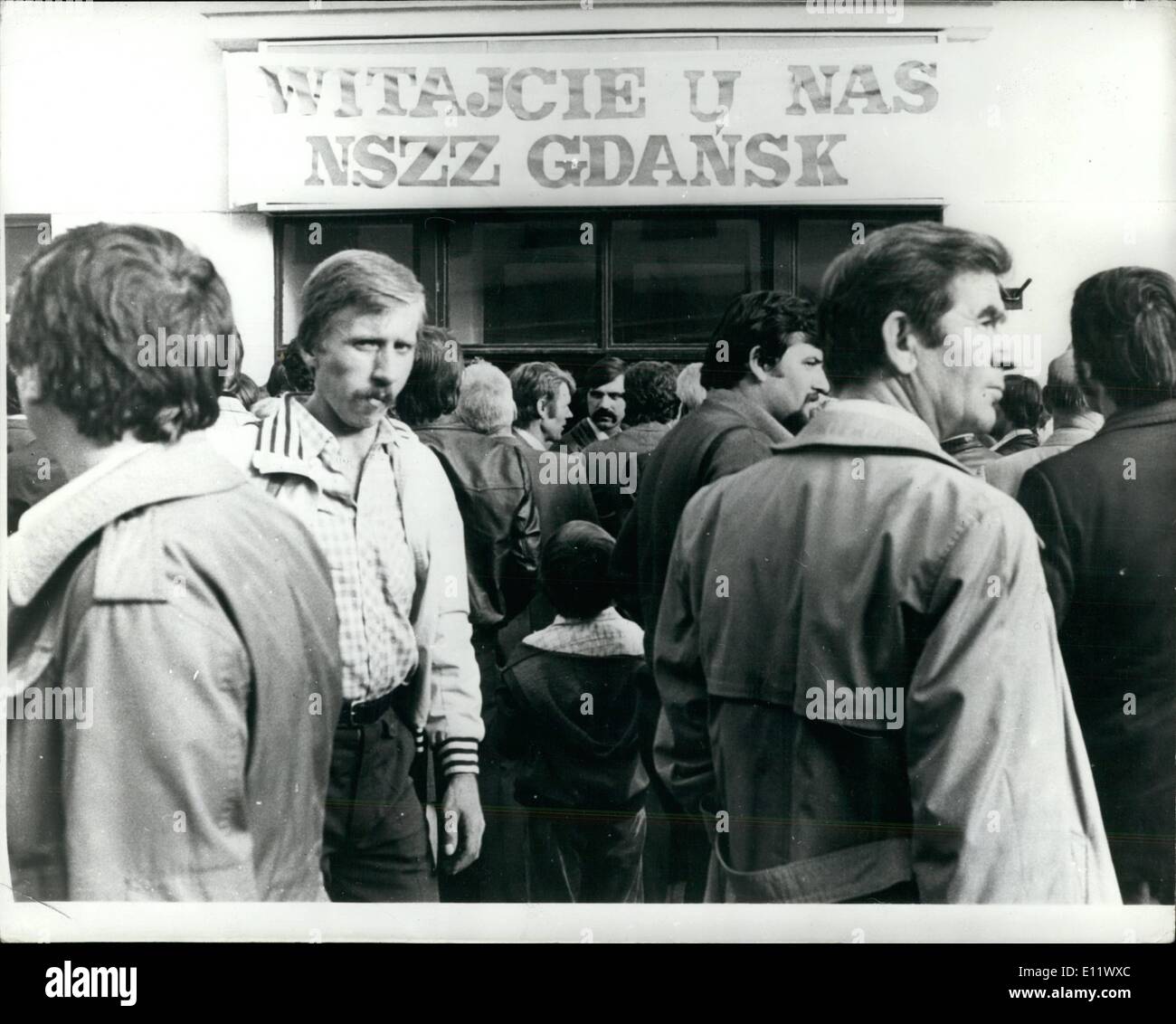 Sep. 09, 1980 - Free Trade Unions Meet In Gdansk: Gdansk workers ...