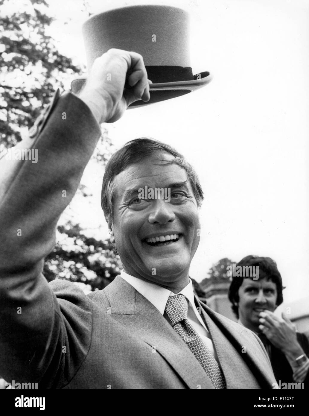 American actor larry hagman hi-res stock photography and images - Alamy