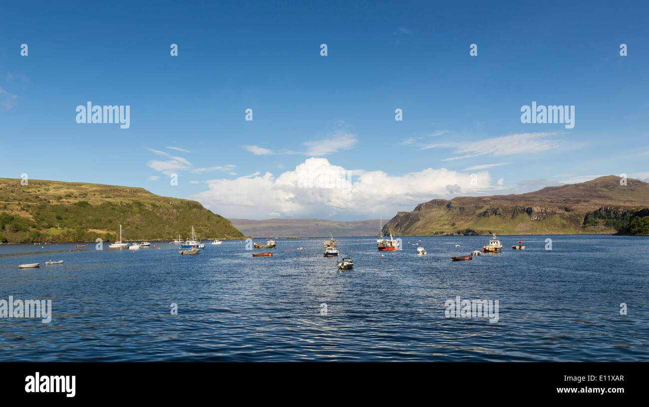 Portree boats hi-res stock photography and images - Alamy