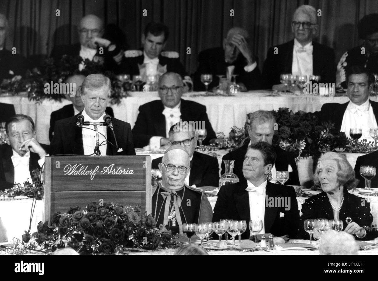 Oct 16, 1980; New York, NY, USA; REAGAN DIED JUNE 5, 2004. The 40th U.S ...