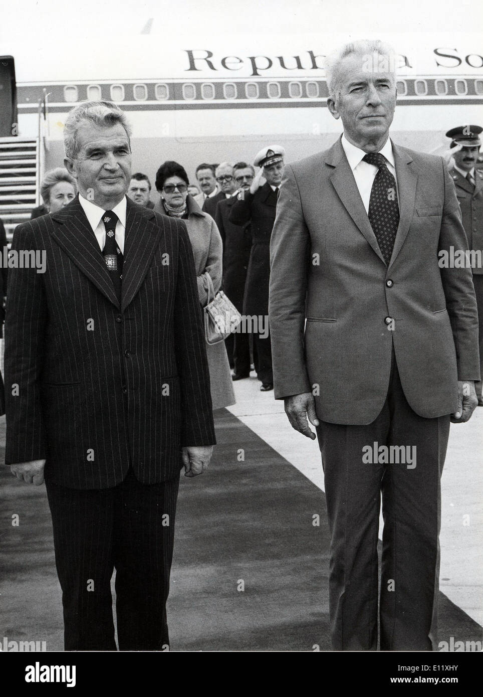 Nov 03, 1980 - Belgrade, Yugoslavia - Romanian Secretary General ...