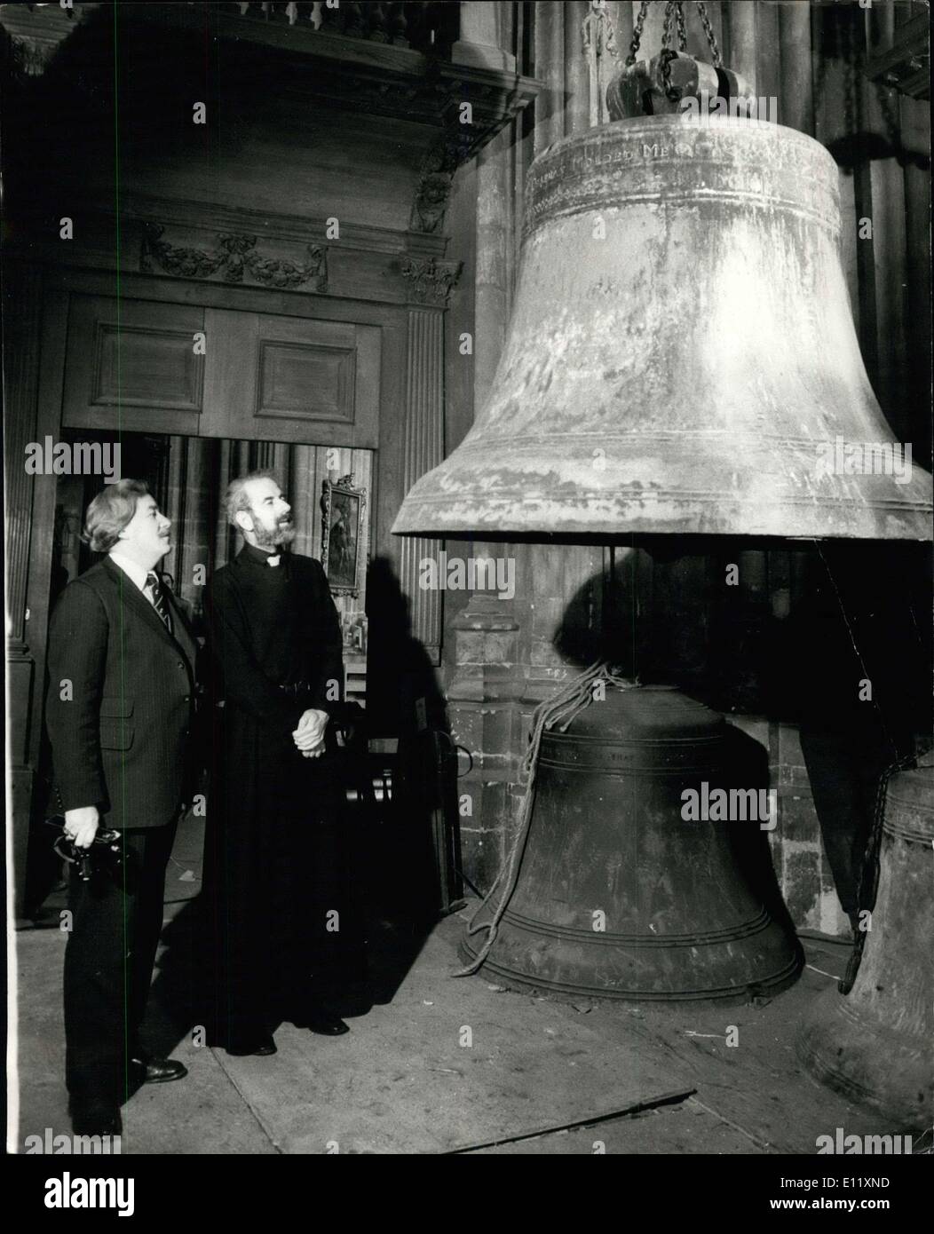 Feb. 05, 1981 - Canterbury Cathedral?s biggest bell ?Great Dunstan? to ...