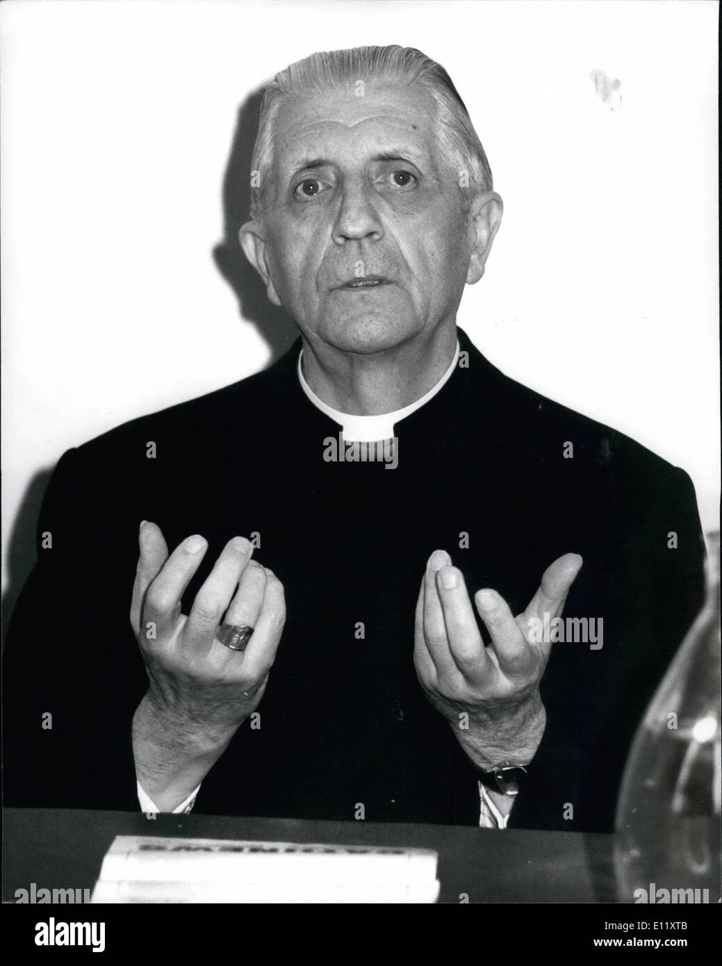 Cardinal suenens of brussels hi-res stock photography and images - Alamy