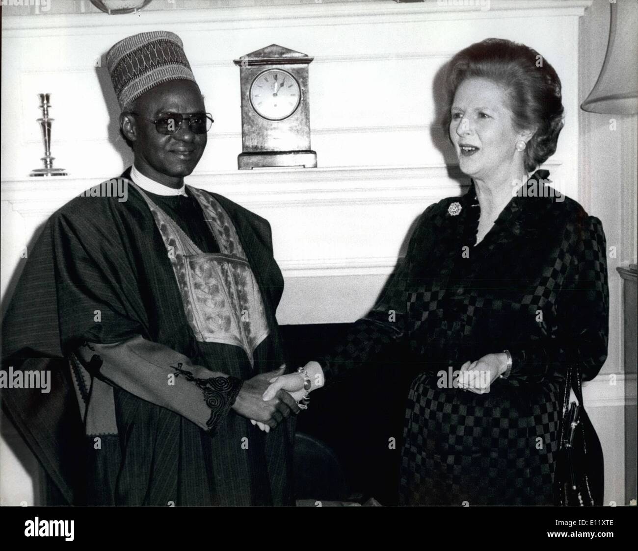 Margaret thatcher 1981 hi-res stock photography and images - Alamy
