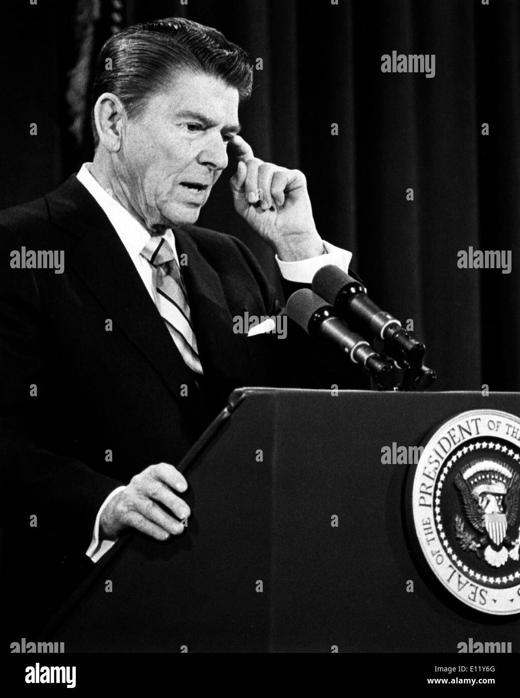 1981 ronald reagan hi-res stock photography and images - Alamy